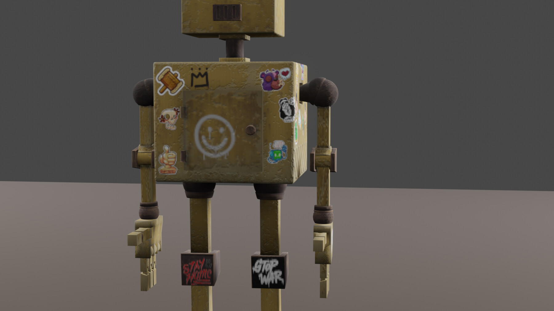 Artstation Robot Game Assets