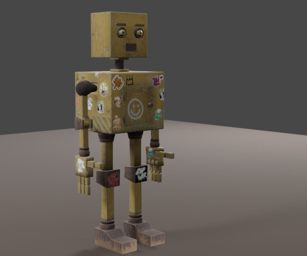 ArtStation - Robot | Game Assets