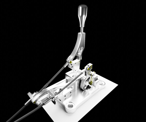 ArtStation - K-tuned billet race spec shifter | Game Assets