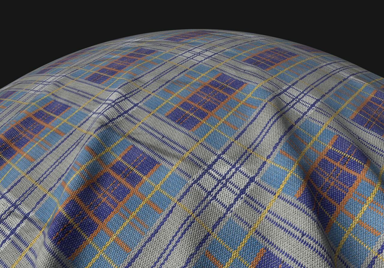 ArtStation - Cotton Fabric Pattern Squared | Resources