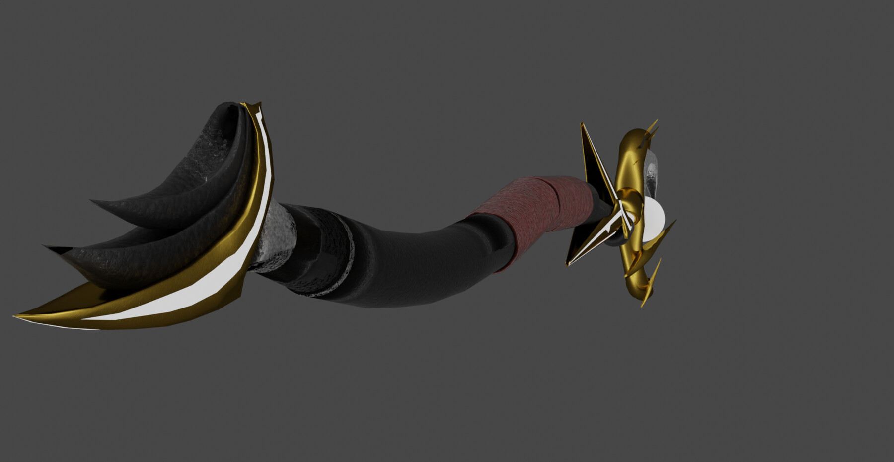 ArtStation - low-poly model of a magic-staff game ready | Game Assets