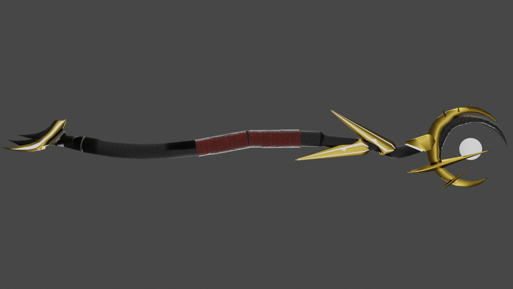 ArtStation - low-poly model of a magic-staff game ready | Game Assets