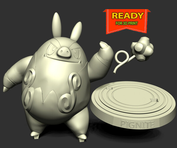 ArtStation - Pignite- Pokemon Go | Resources