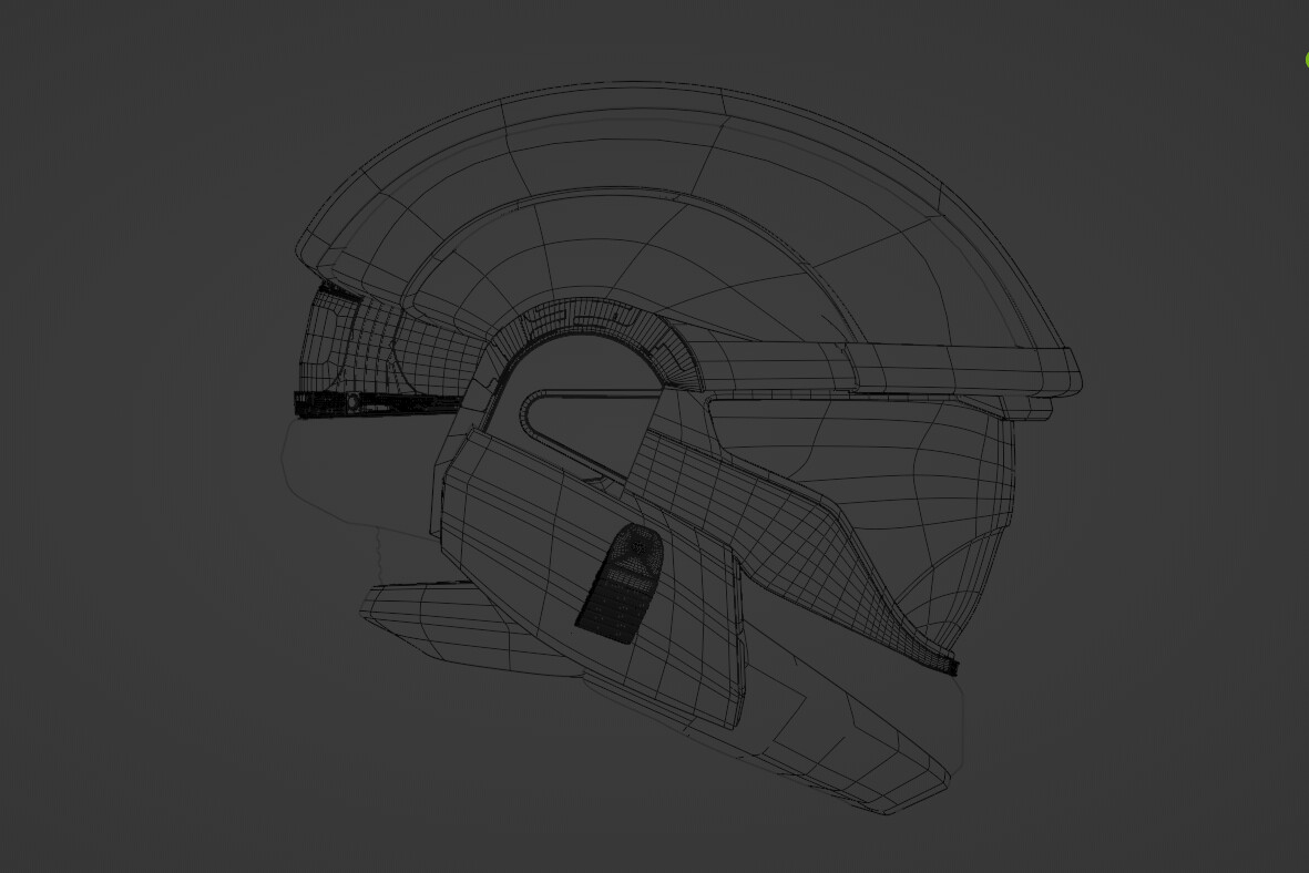 ArtStation - Halo Helmet UNSC | Game Assets