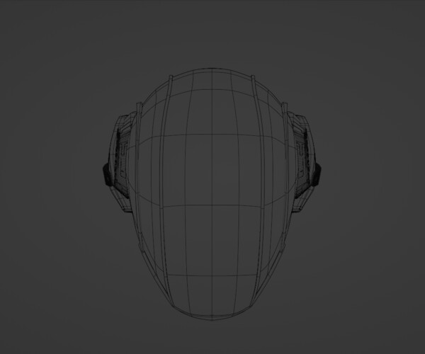 ArtStation - Halo Helmet UNSC | Game Assets