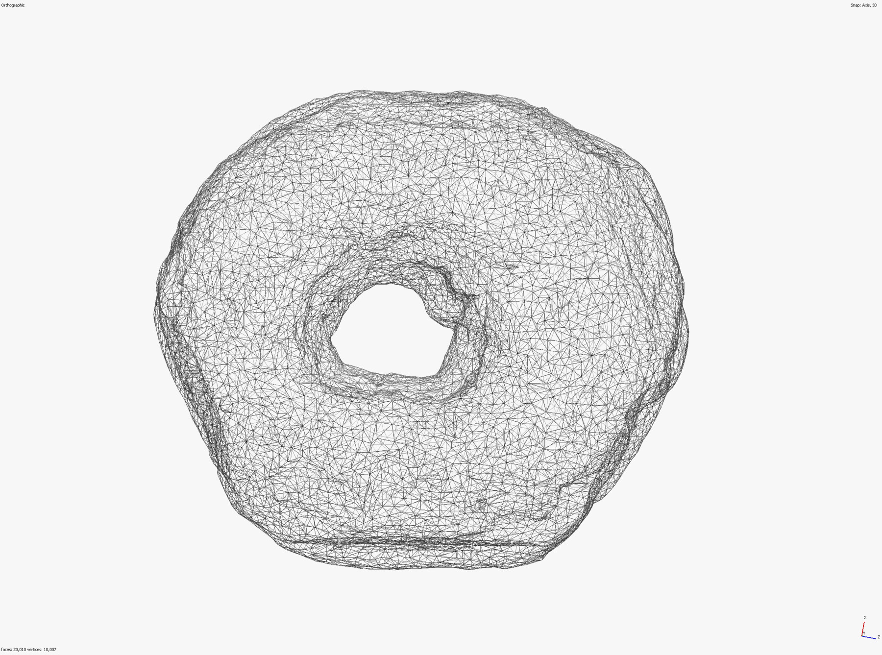 ArtStation - DONUT #2 3D MODEL - LOW POLY \ HIGH POLY - CROSS-POLARIZED ...