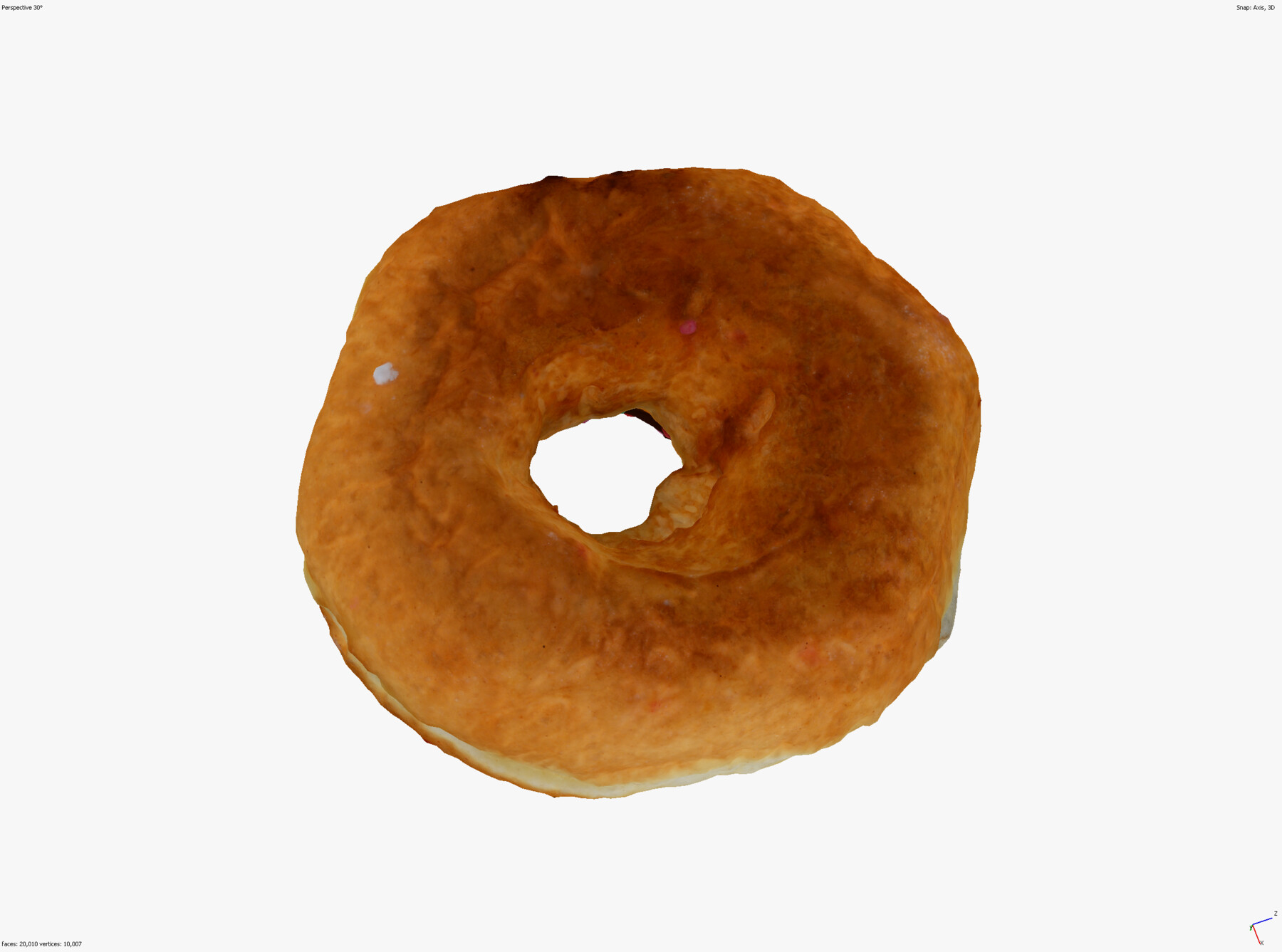 ArtStation - DONUT #2 3D MODEL - LOW POLY \ HIGH POLY - CROSS-POLARIZED ...