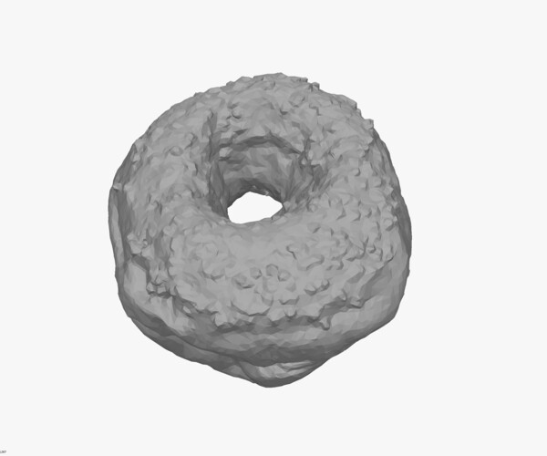 ArtStation - DONUT #2 3D MODEL - LOW POLY \ HIGH POLY - CROSS-POLARIZED ...