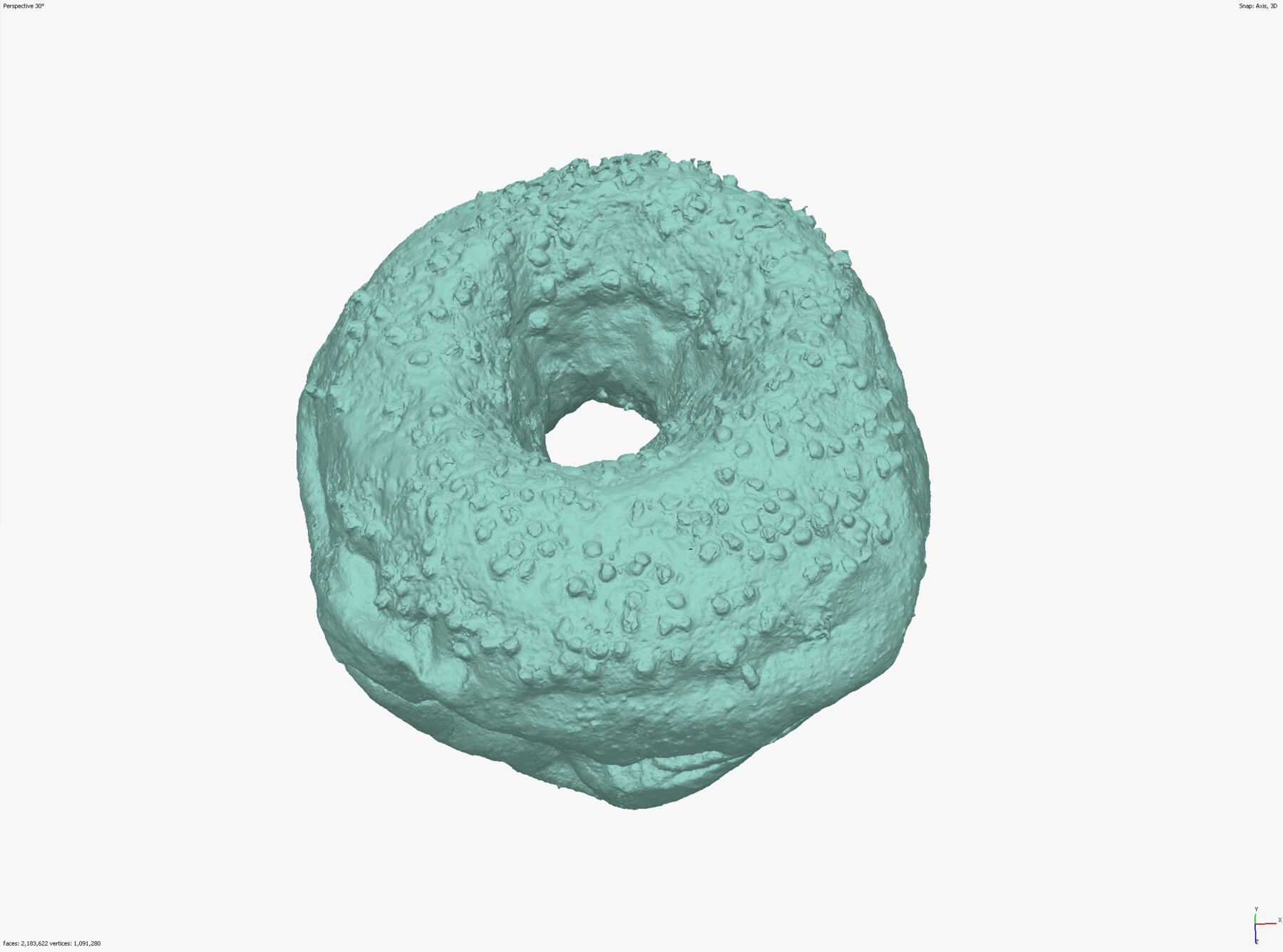 ArtStation - DONUT #2 3D MODEL - LOW POLY \ HIGH POLY - CROSS-POLARIZED ...