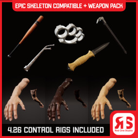 ArtStation - FPS arms +melee pack [Game Ready] | Game Assets