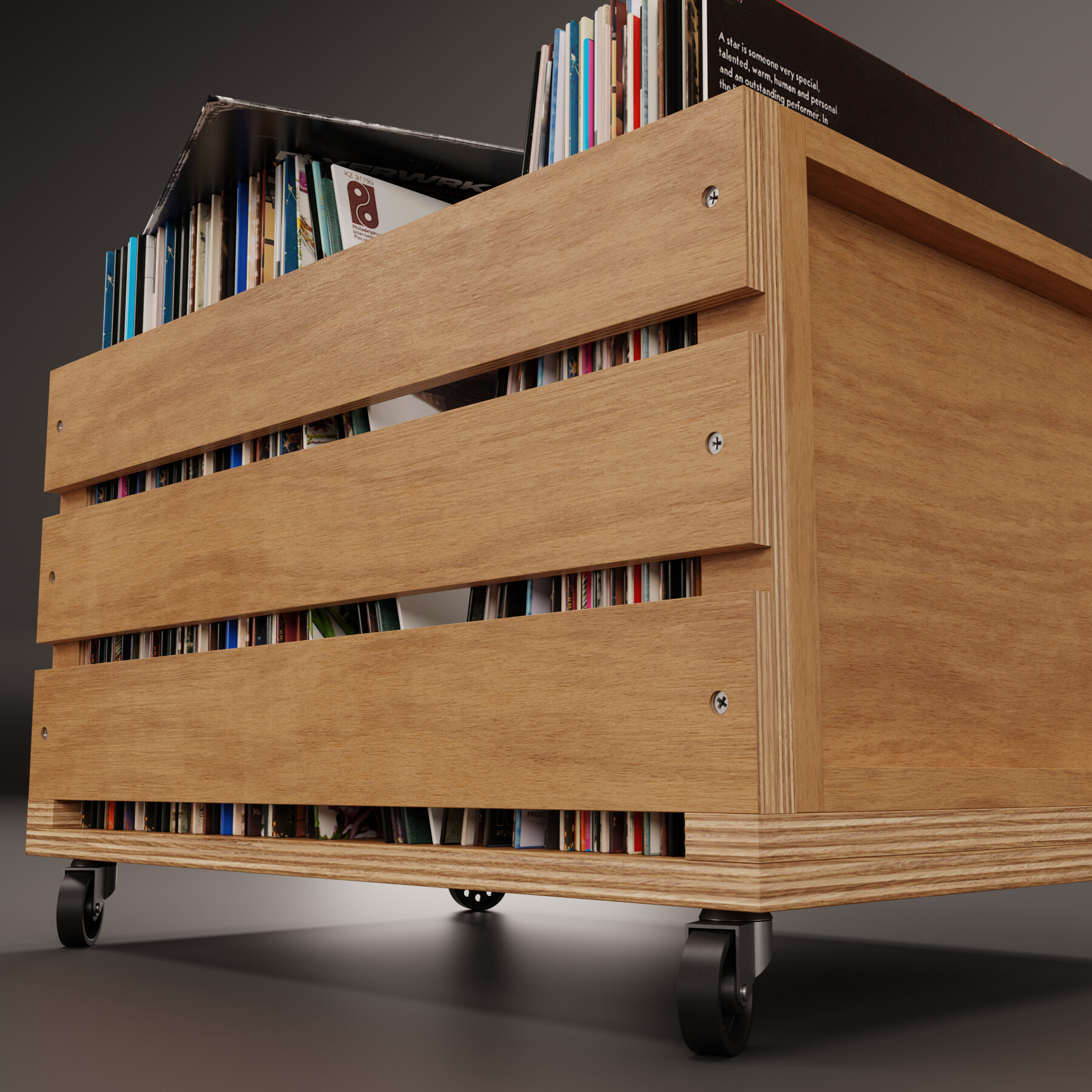 ArtStation - Vinyl Storage No33 | Resources
