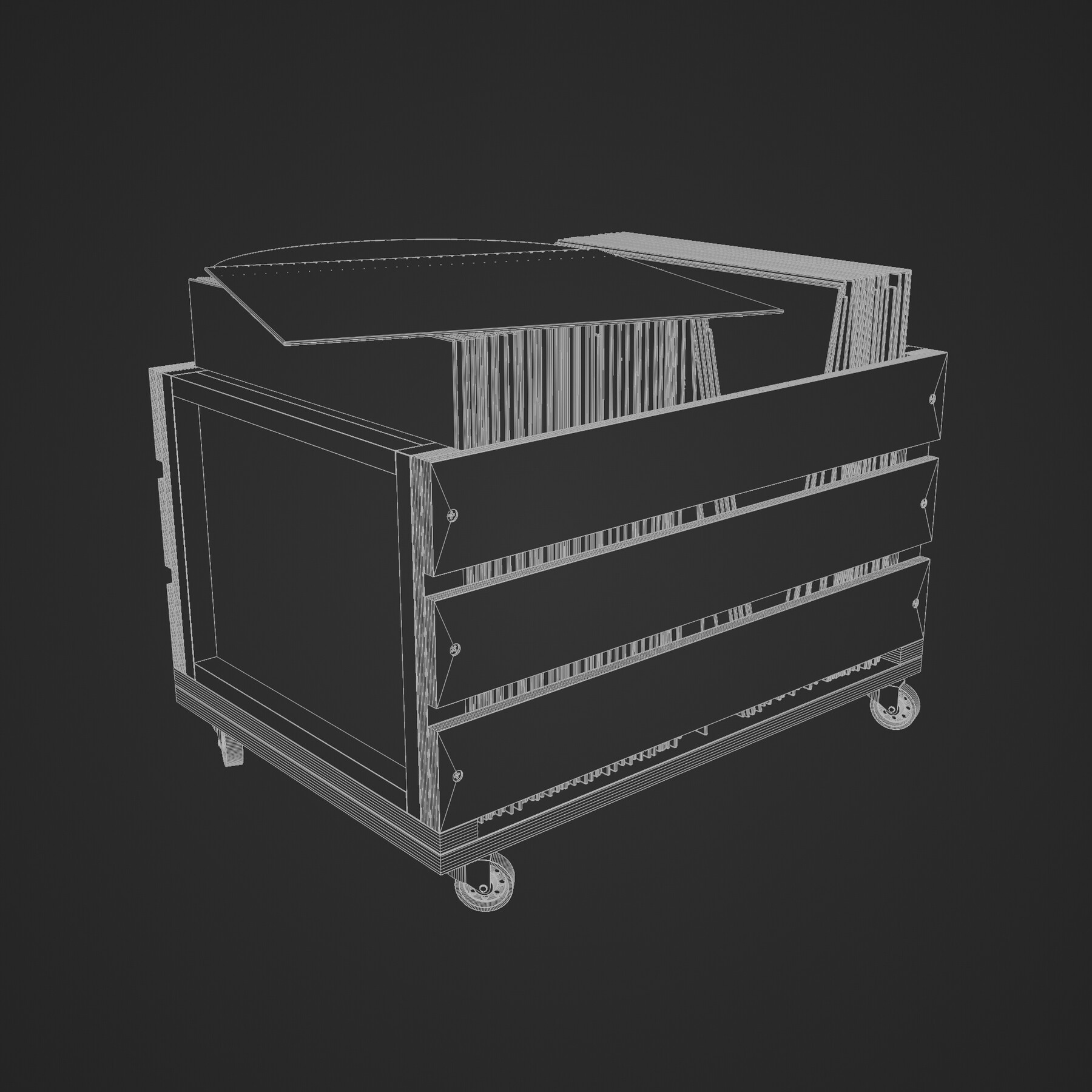 ArtStation - Vinyl Storage No33 | Resources