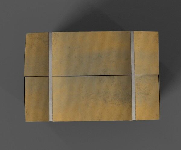 ArtStation - low poly box | Game Assets