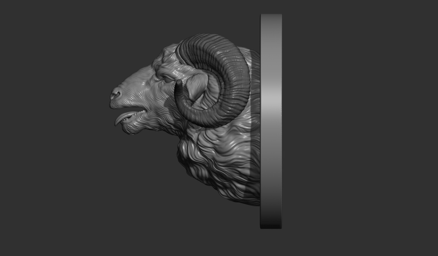 ArtStation - Bleating ram head | Resources