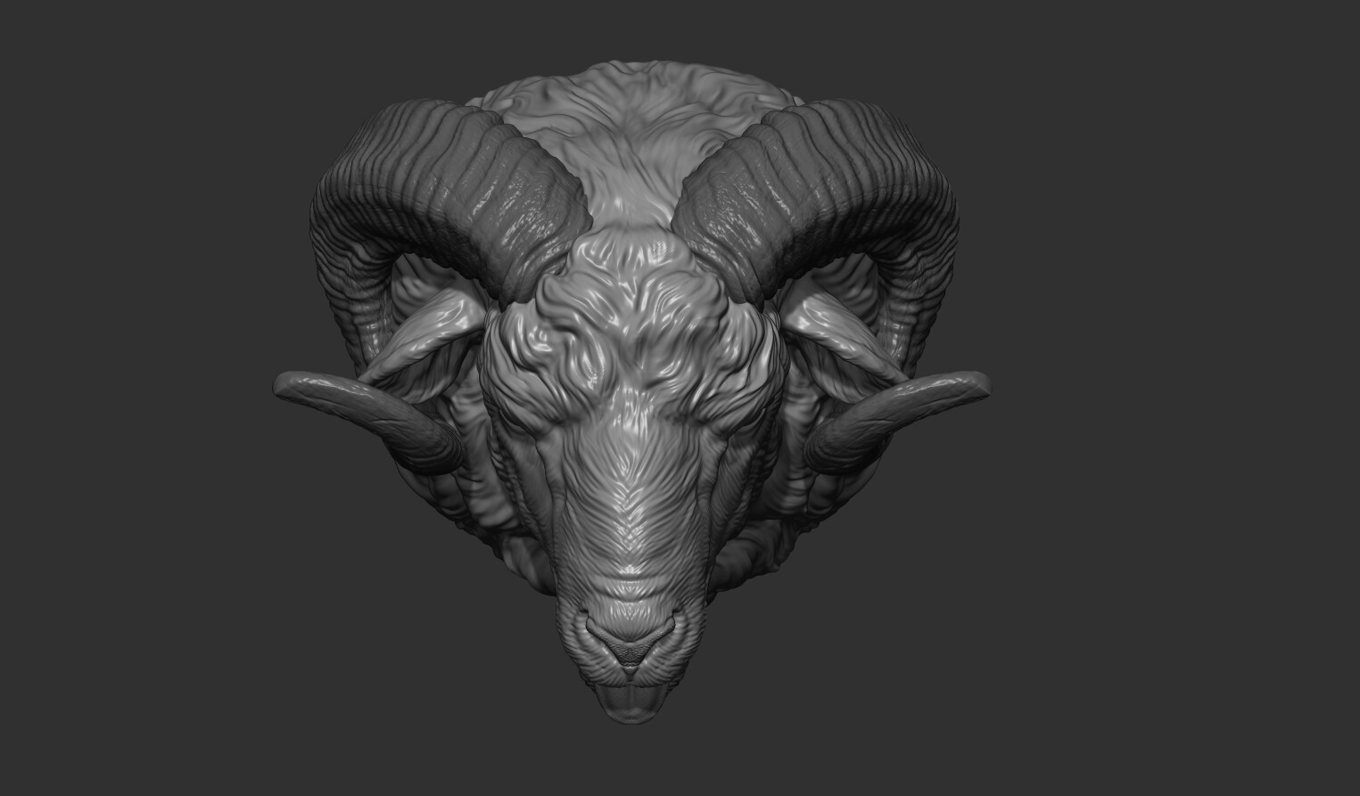 ArtStation - Bleating ram head | Resources