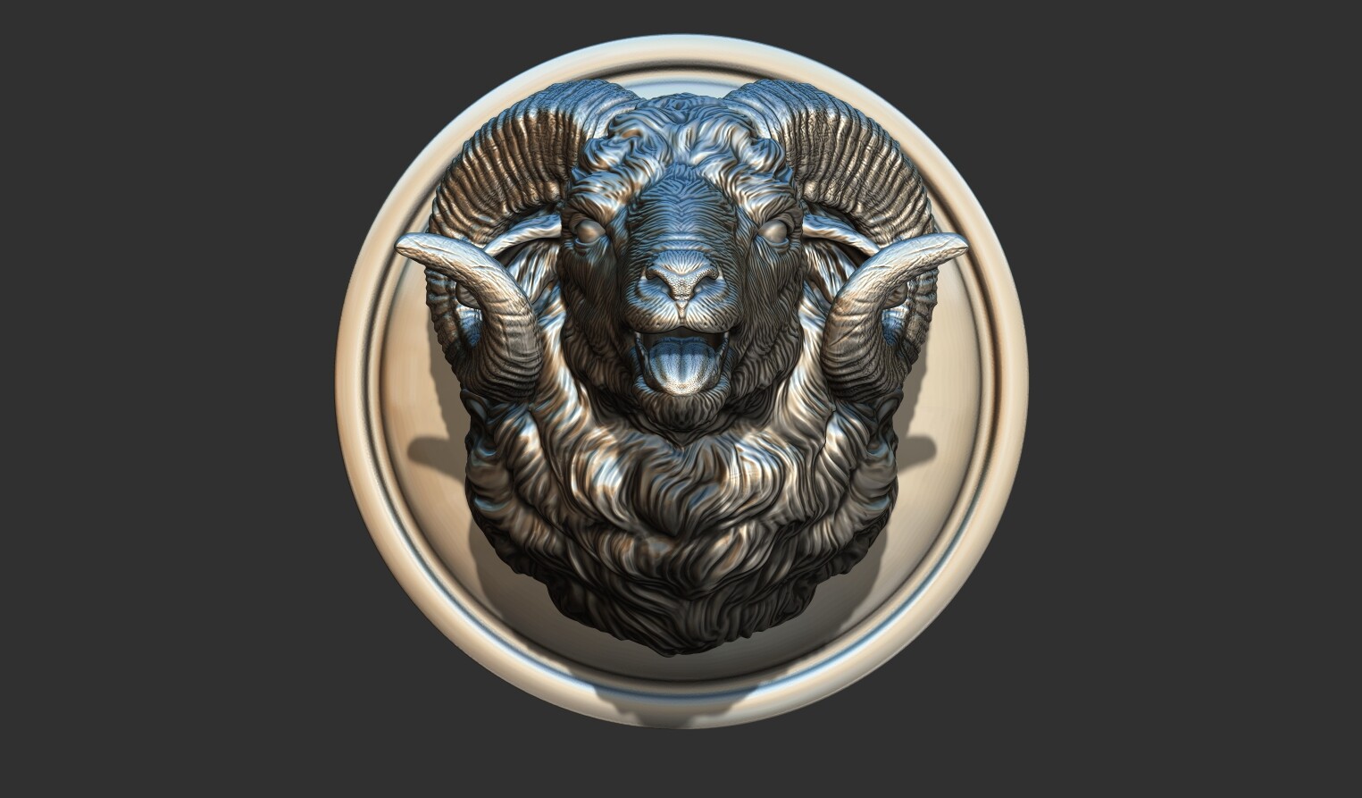 ArtStation - Bleating ram head | Resources