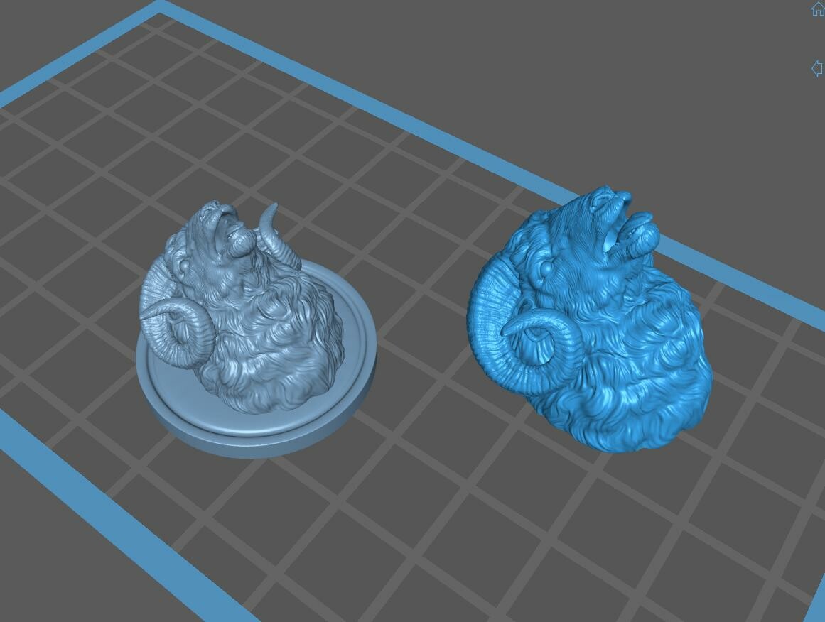 ArtStation - Bleating ram head | Resources