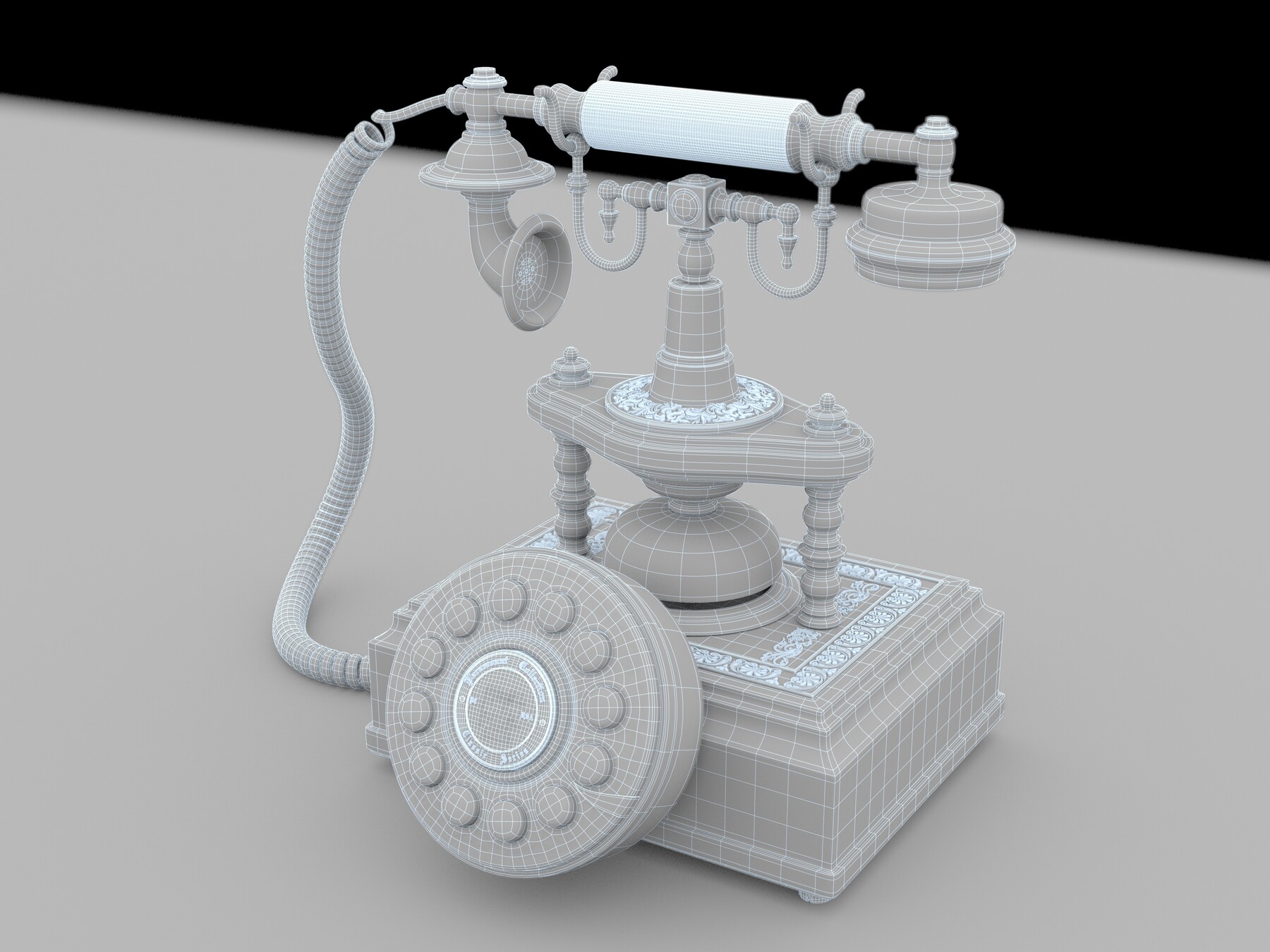 ArtStation - Victorian Phone | Game Assets