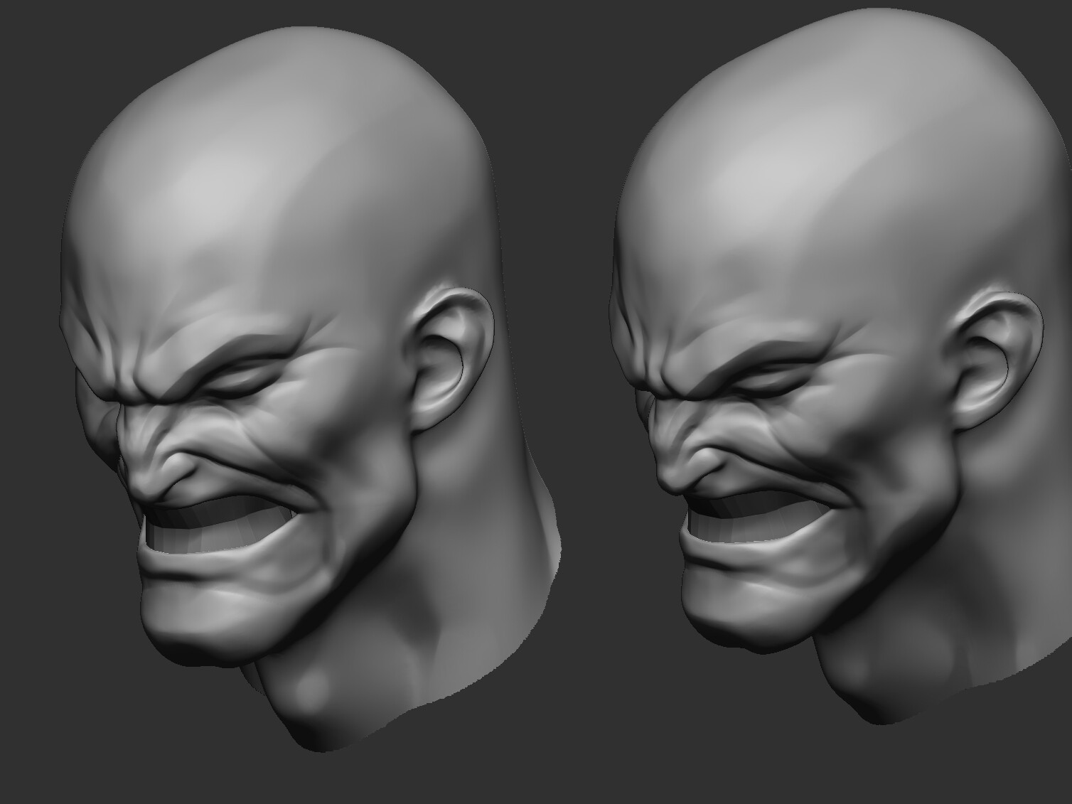 ArtStation - Comic Head Gesture Pack1 | Resources