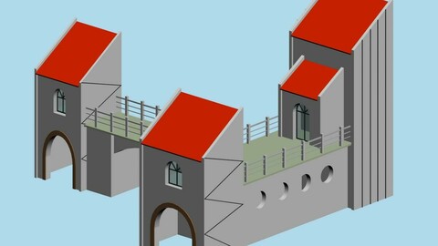 ArtStation - City hotel simple office building - 41 | Resources