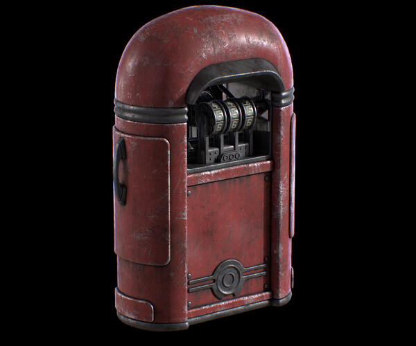 ArtStation - Fallout 4 Fanart - Gas Pump | Game Assets