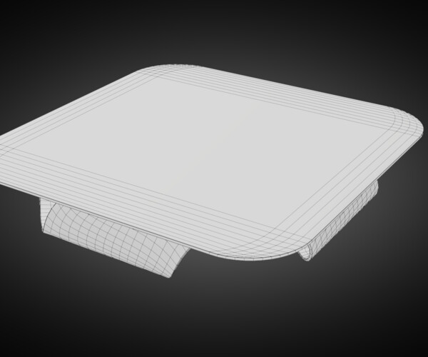 ArtStation - Mobius Coffee Table By Kristalia | Resources