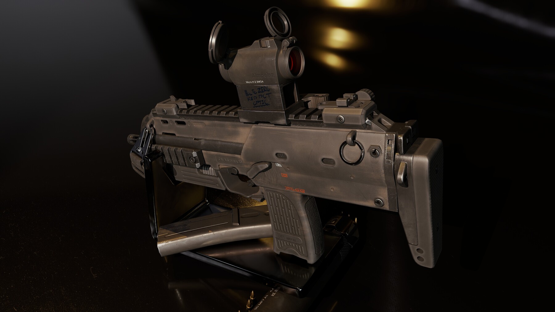 ArtStation - MP7 A1 + Micro T2 n Silencer | Game Assets