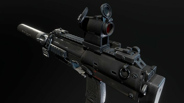 ArtStation - MP7 A1 + Micro T2 n Silencer | Game Assets