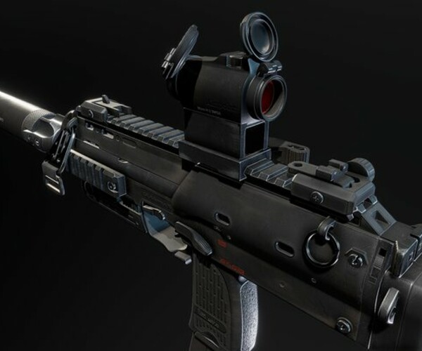 ArtStation - MP7 A1 + Micro T2 n Silencer | Game Assets