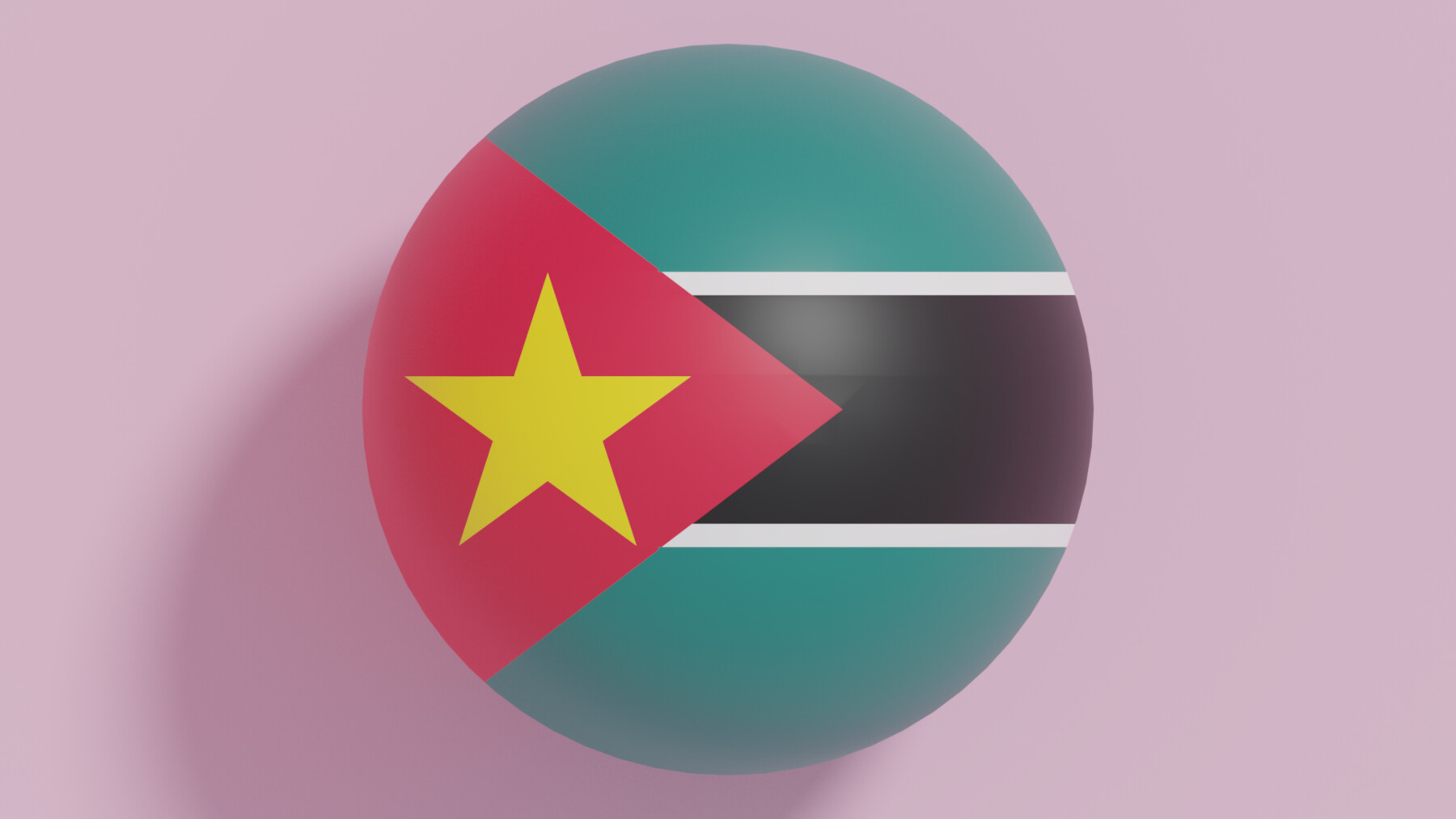 ArtStation - Flag of Ball Collection 10 3d Model | Resources