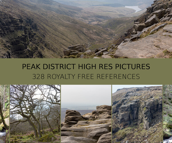 ArtStation - Reference Pack - Peak District | Resources