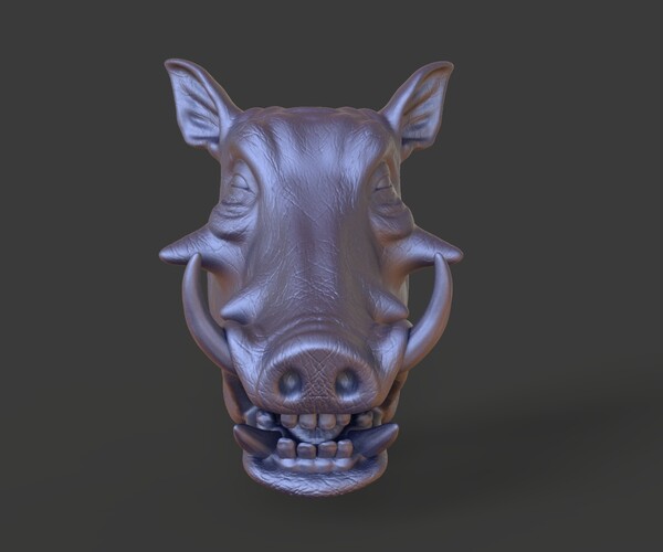 ArtStation - Head-P9_high poly sculpt | Resources