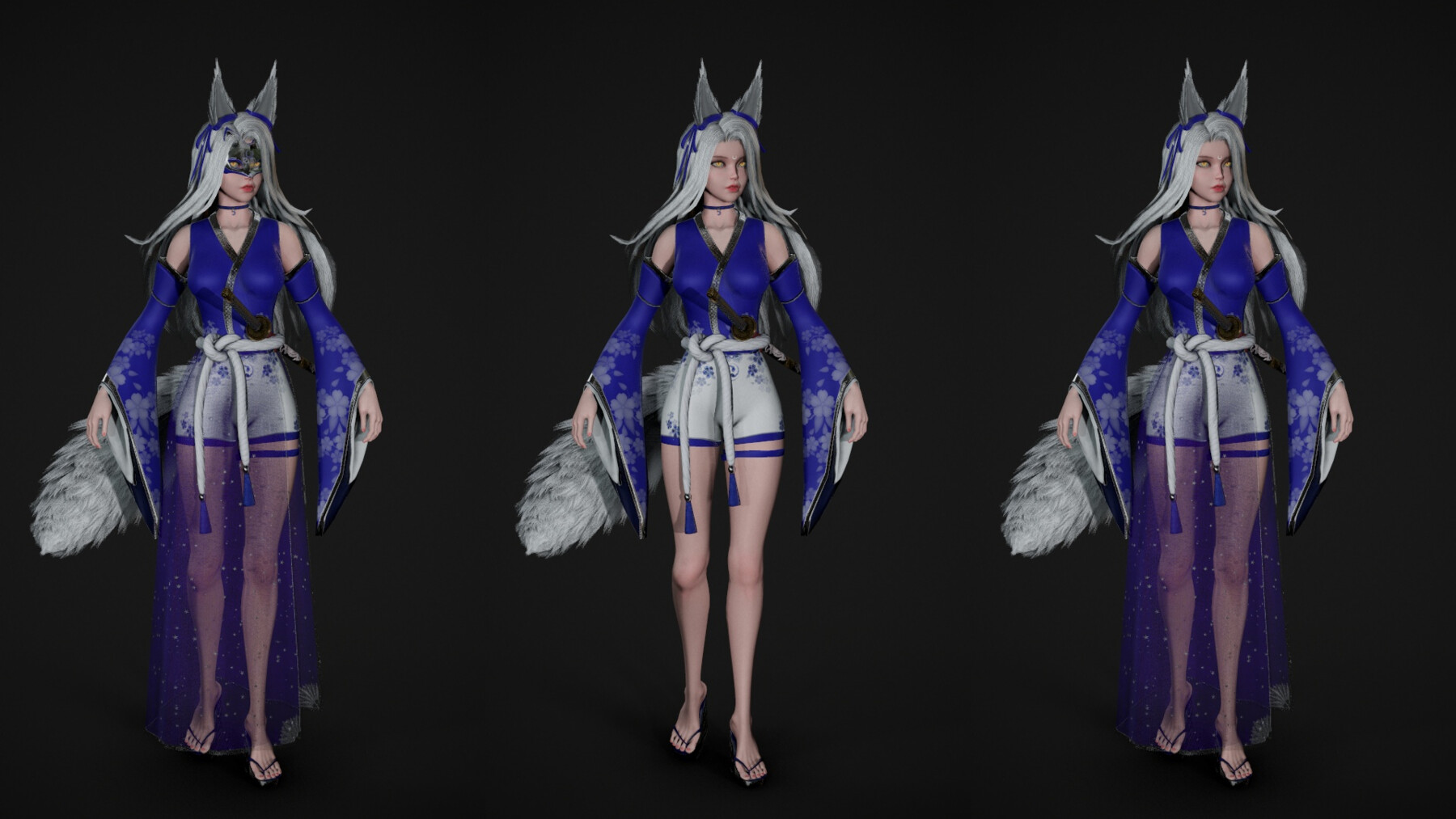 ArtStation - Kitsune | Game Assets