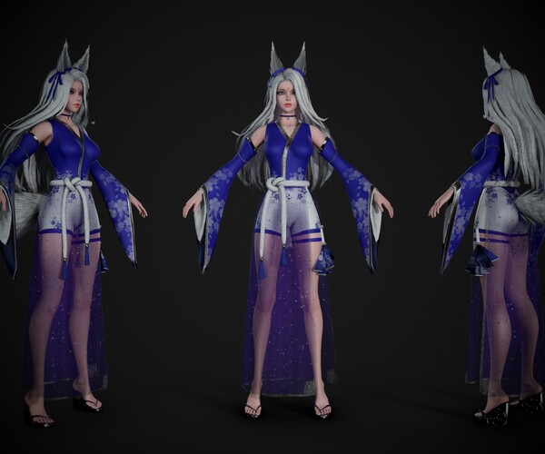 ArtStation - Kitsune | Game Assets