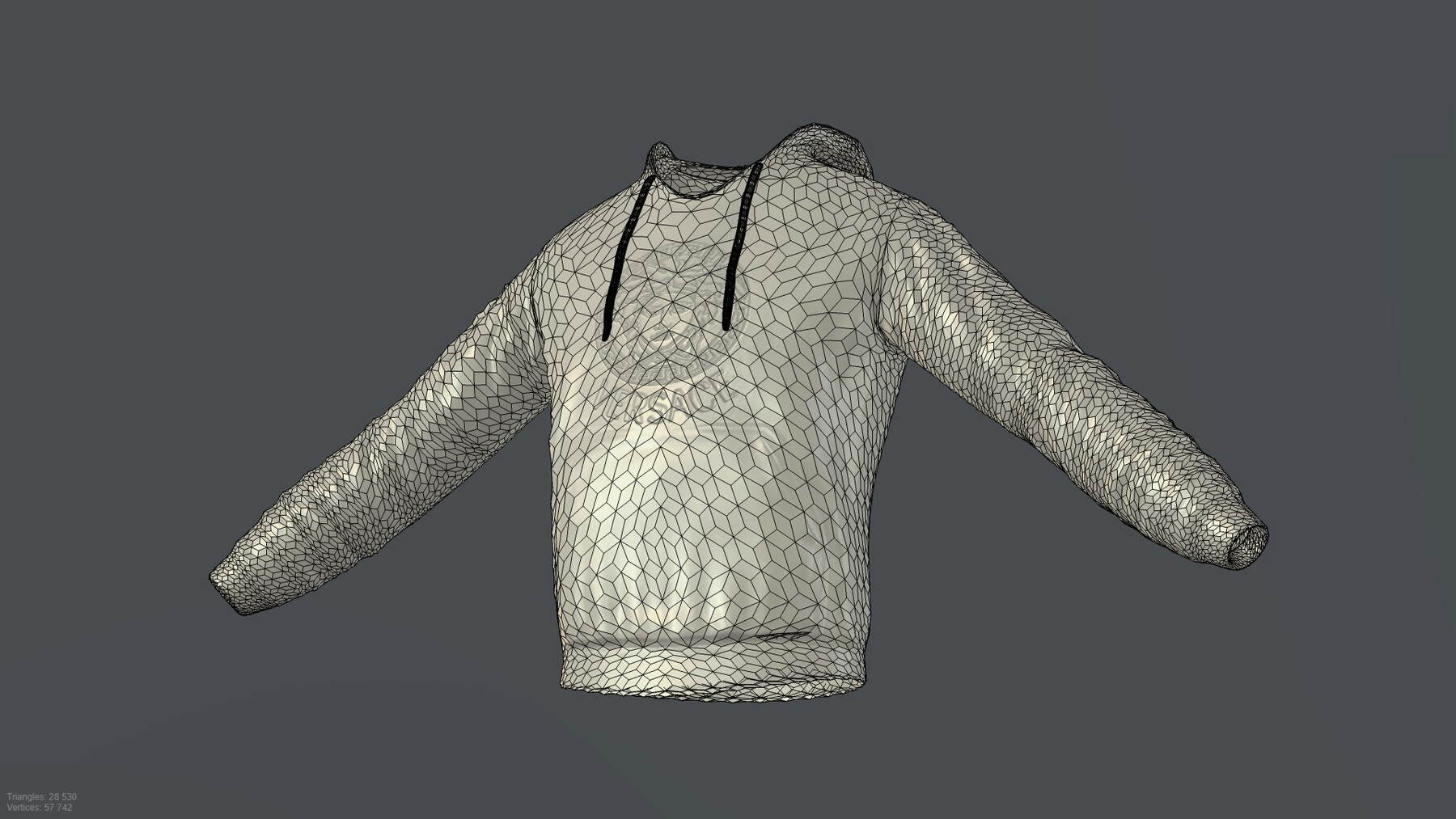 ArtStation - VERSACE HOODIE low-poly PBR | Game Assets