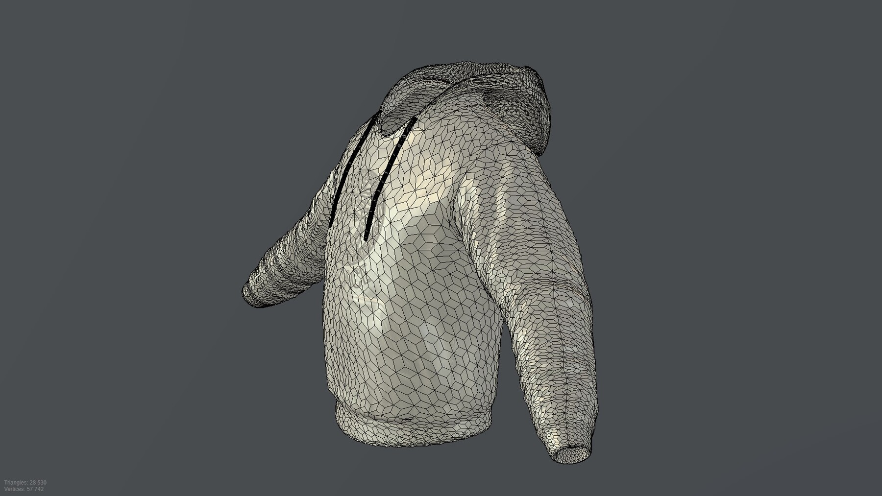 ArtStation - VERSACE HOODIE low-poly PBR | Game Assets
