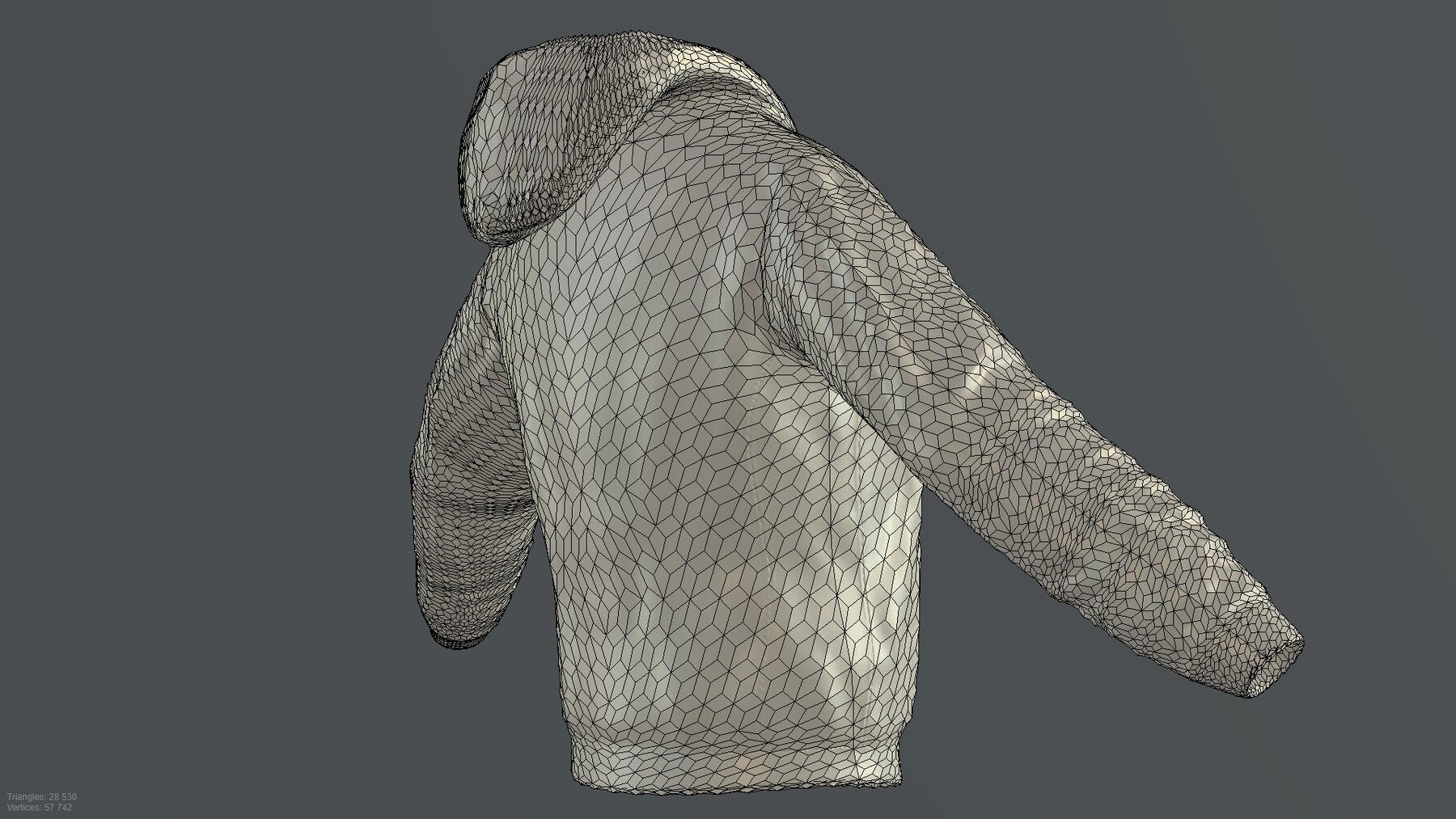 ArtStation - VERSACE HOODIE low-poly PBR | Game Assets