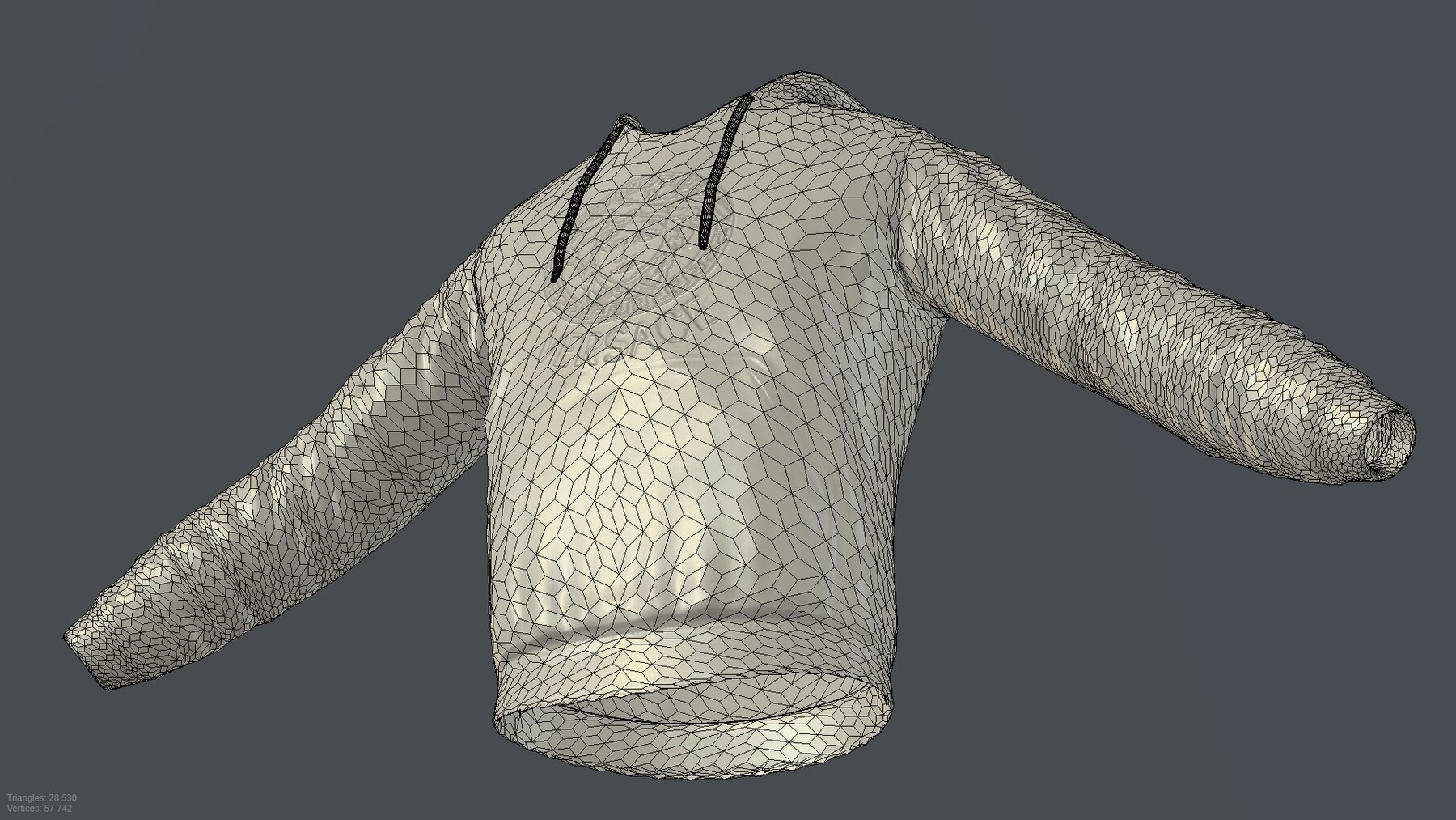 ArtStation - VERSACE HOODIE low-poly PBR | Game Assets