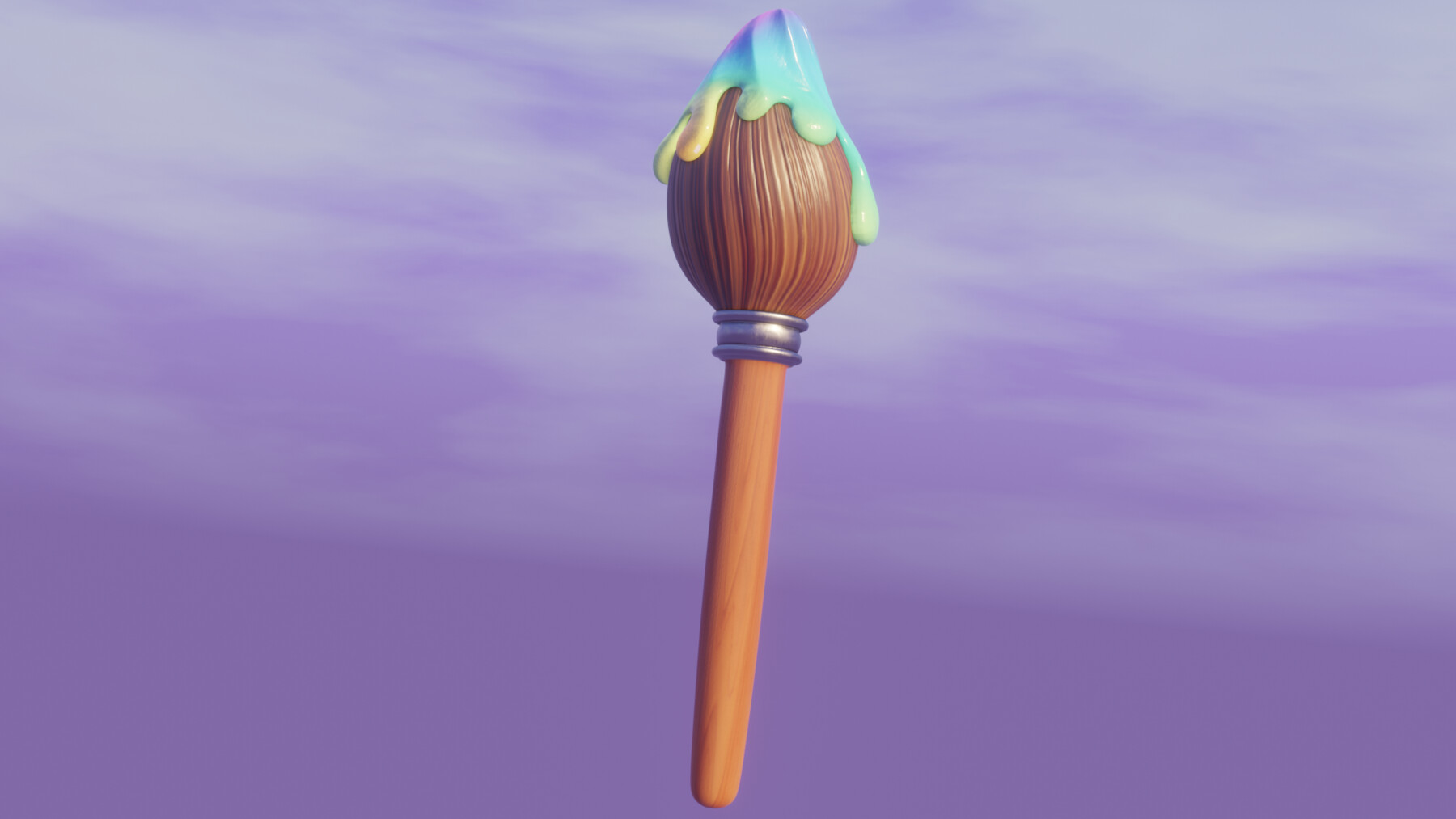 ArtStation - Chonky paintbrush | Game Assets