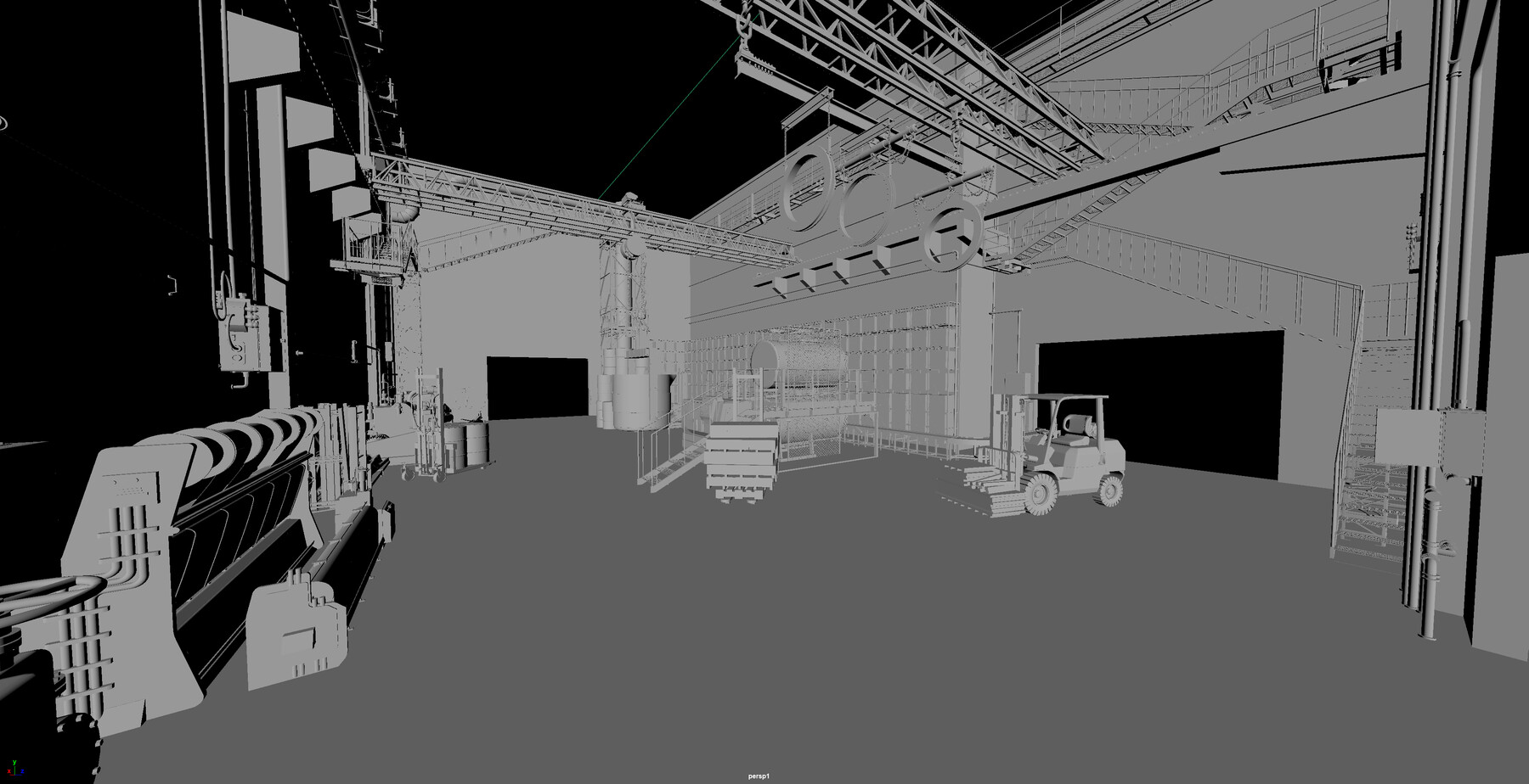 ArtStation - factory building workshop | Resources