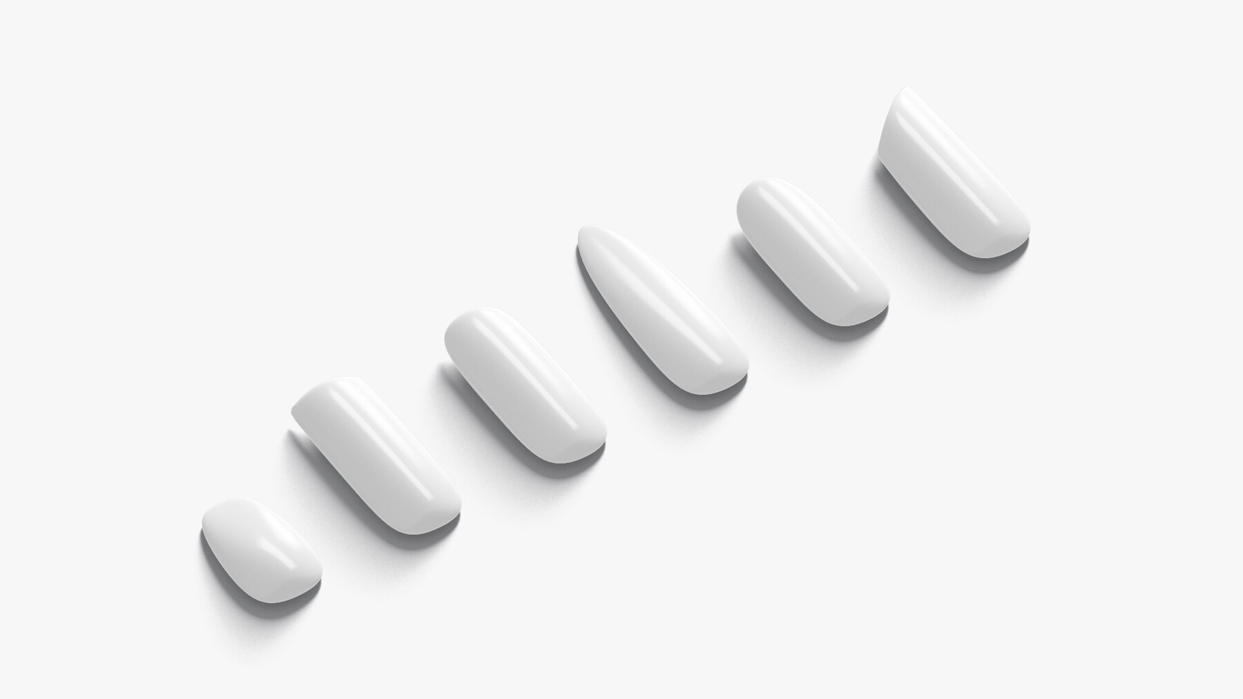 ArtStation - Nails Types Set | Resources