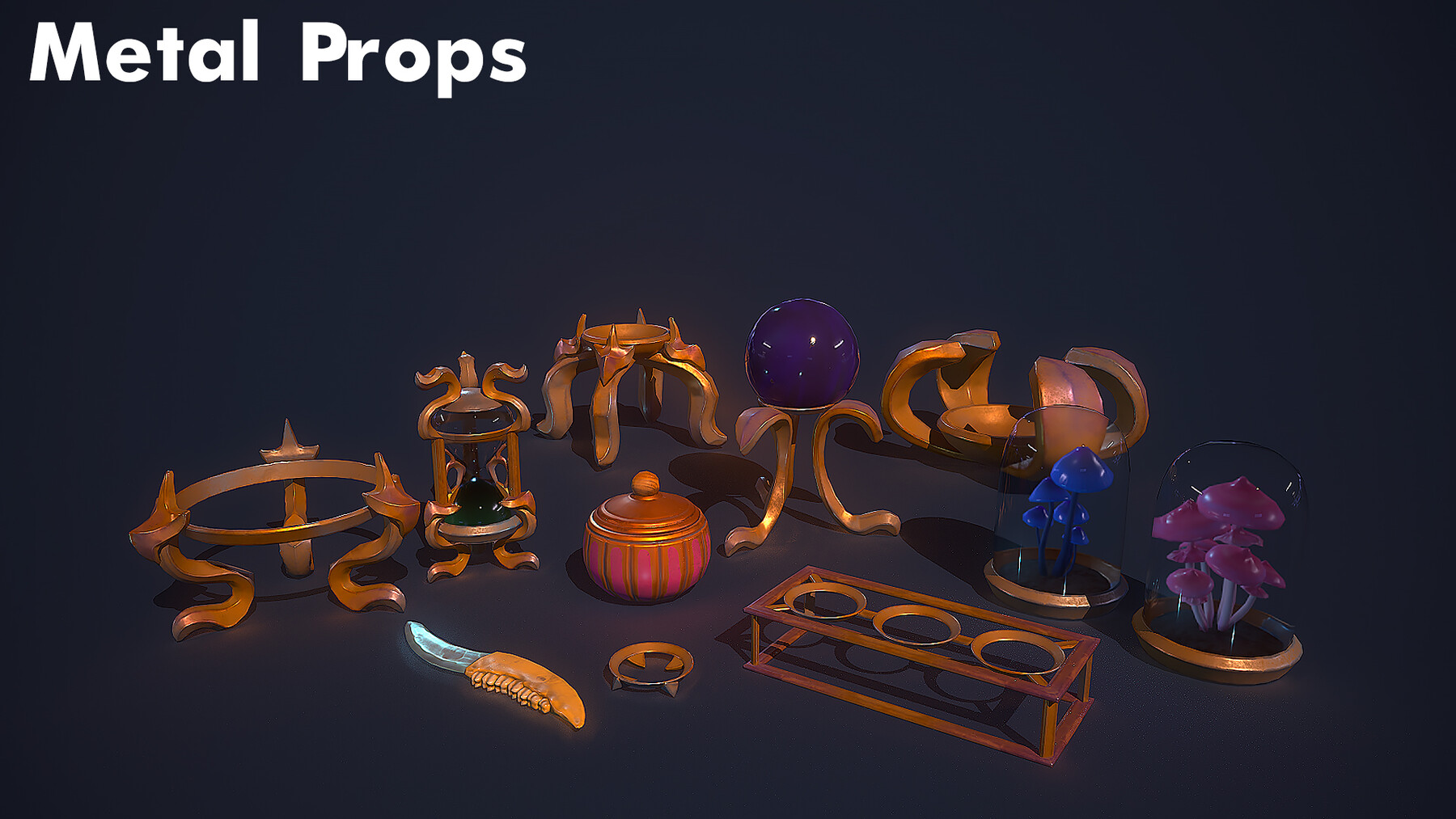 ArtStation - Potion Props Pack | Game Assets