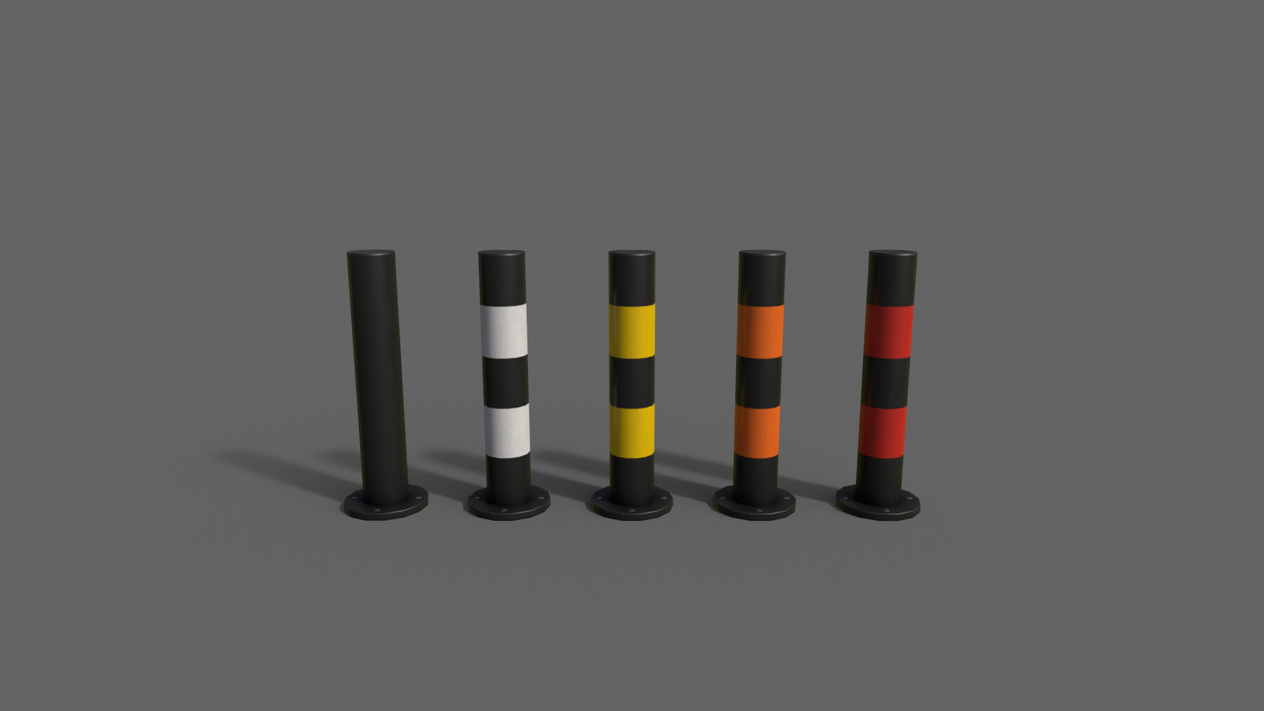 ArtStation - PBR Bollard | Game Assets