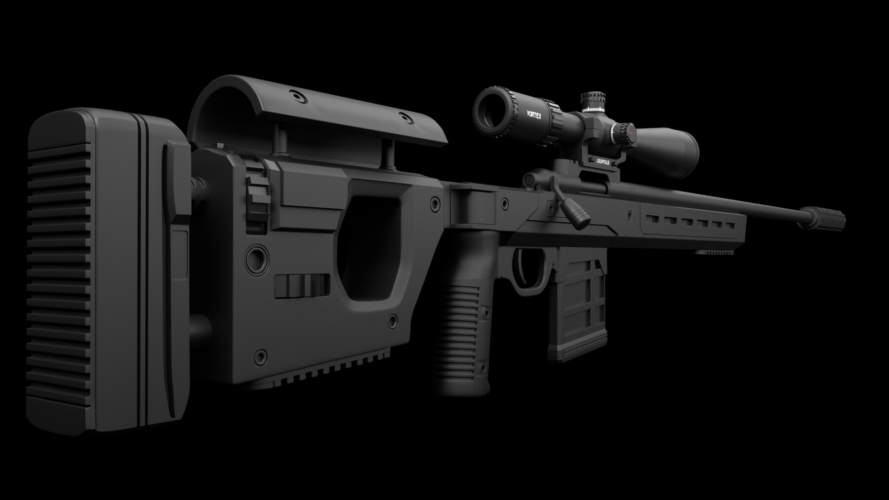 ArtStation - SNIPER RIFLE GUN | Game Assets