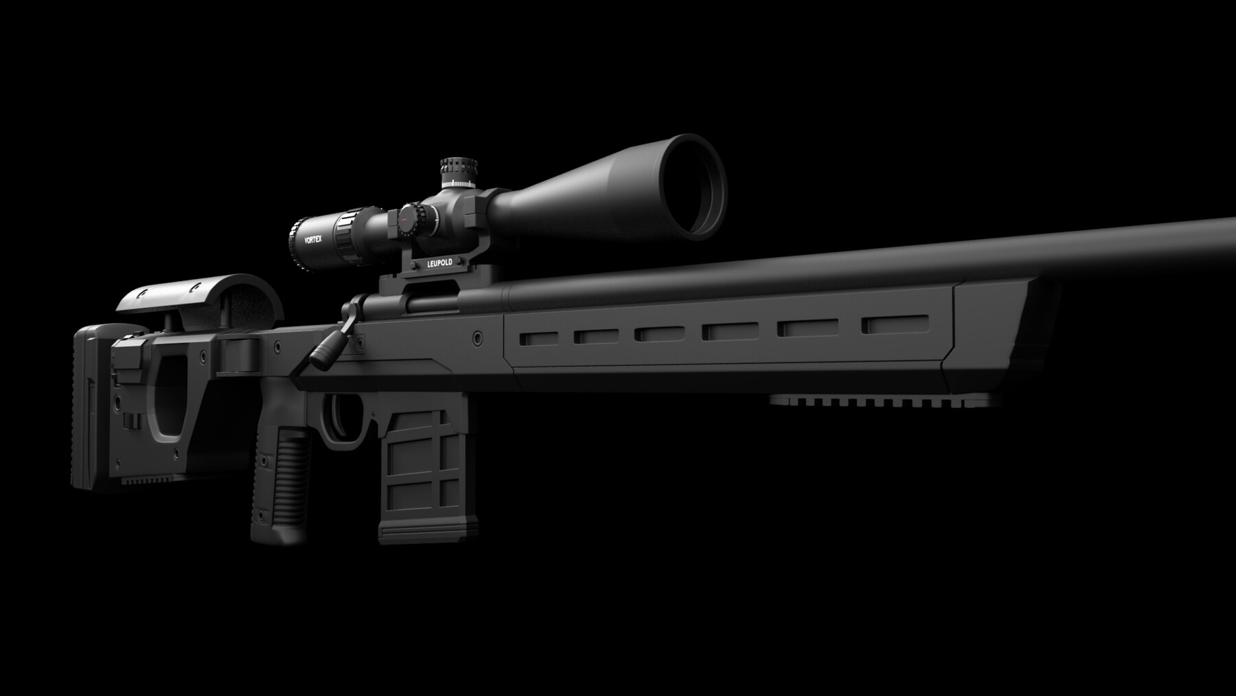 ArtStation - SNIPER RIFLE GUN | Game Assets