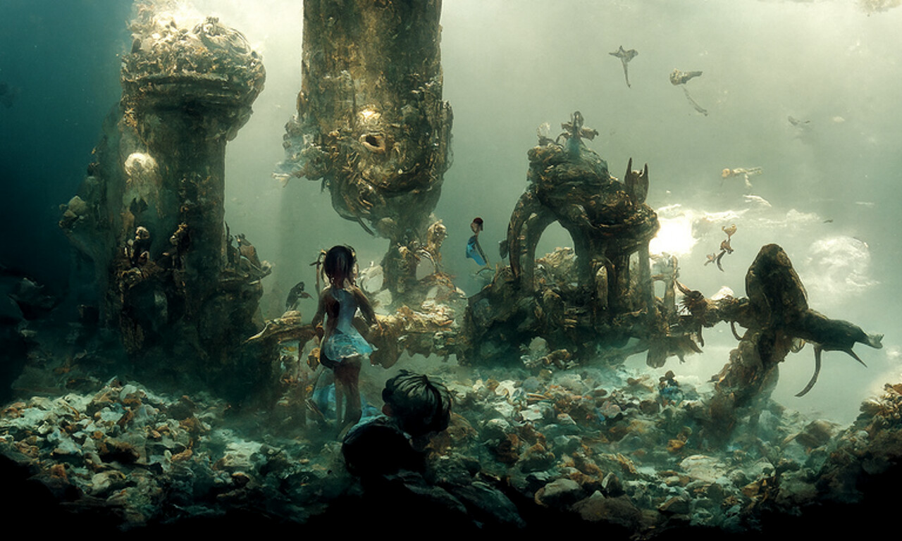 ArtStation - Atlantis Ruins | Artworks