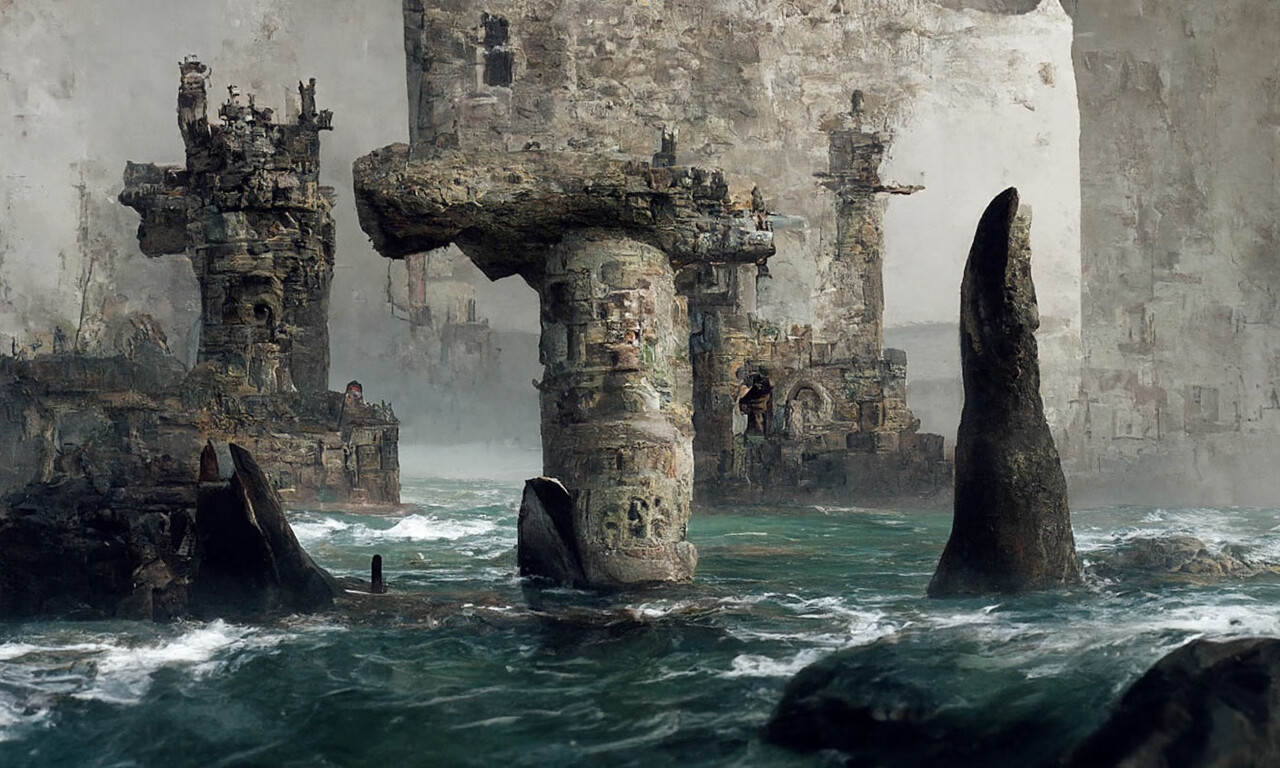 ArtStation - Atlantis Ruins | Artworks