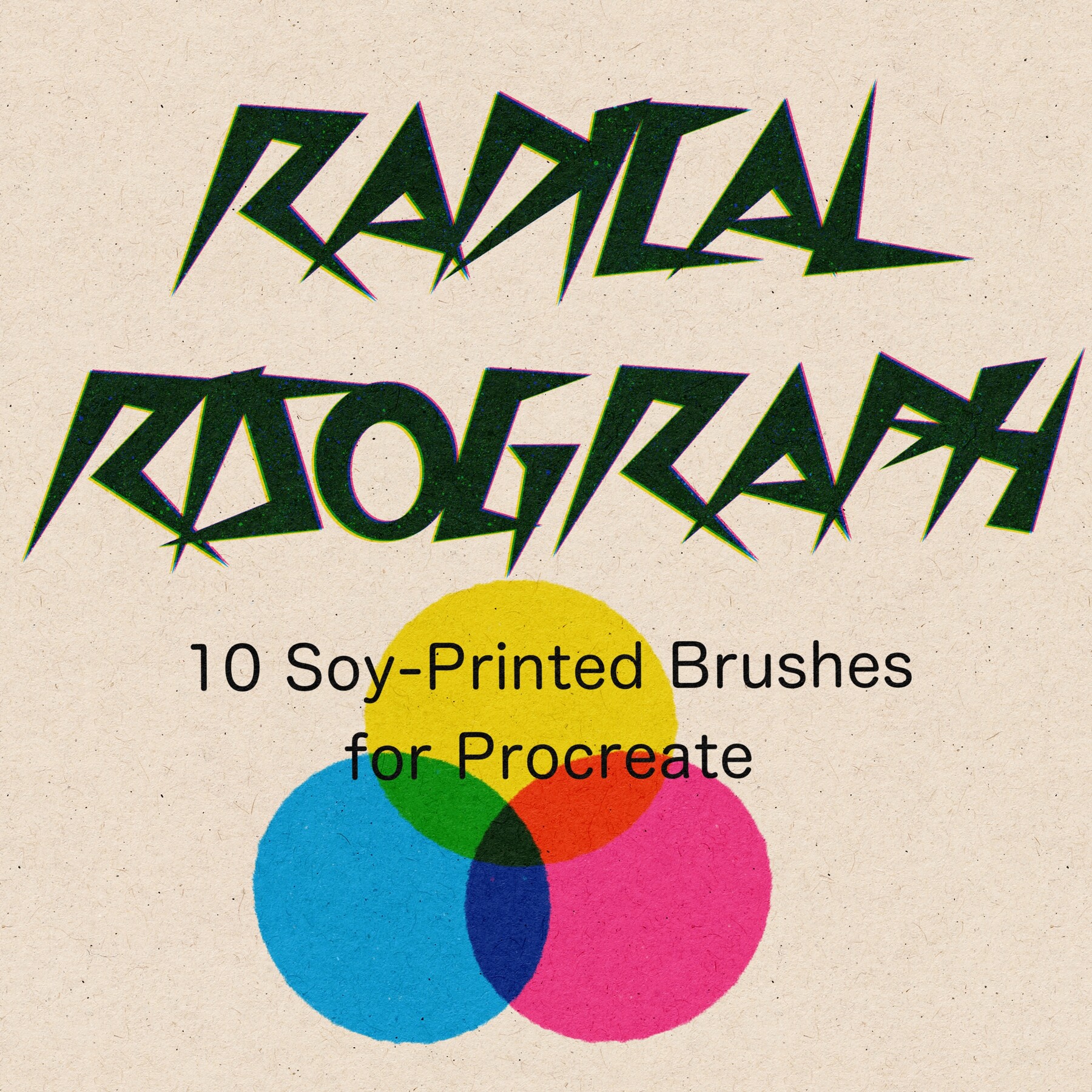 ArtStation - Radical Risograph for Procreate | Brushes
