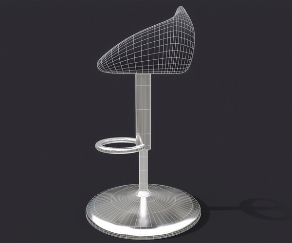 ArtStation - Bar Chair | Game Assets