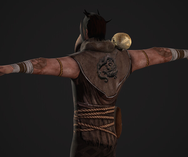 ArtStation - Takashi - Game Ready character | Game Assets